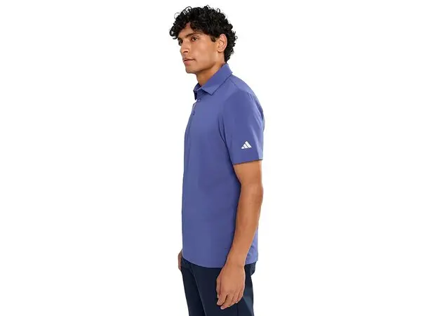 Adidas Ultimate365 Solid Polo Shirt Clothing Dual Indigo