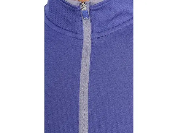 Adidas Upf Lightweight Quarter-zip Pullover Sweater Dual Indigo