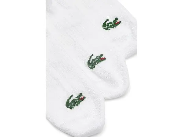 Lacoste 3-pack Low Cut Socks - White