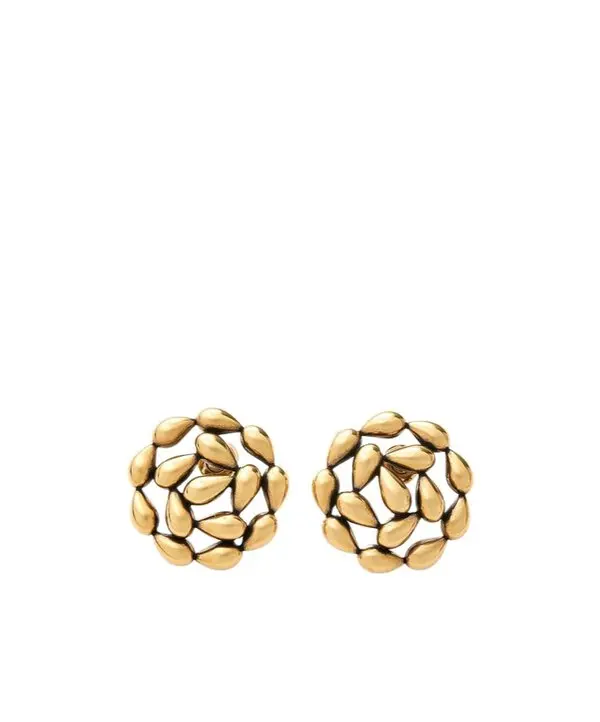 Loro Piana Droplet Flowers Earrings