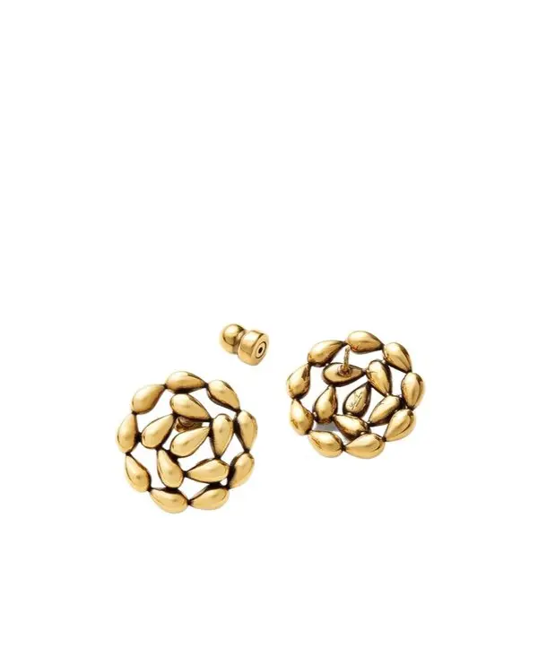 Loro Piana Droplet Flowers Earrings