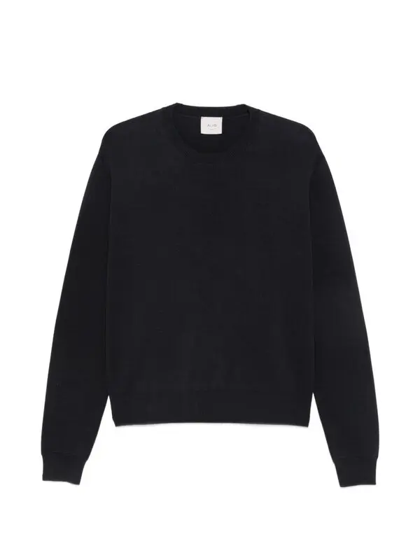 ALYSI Knitted Crewneck Sweatshirt