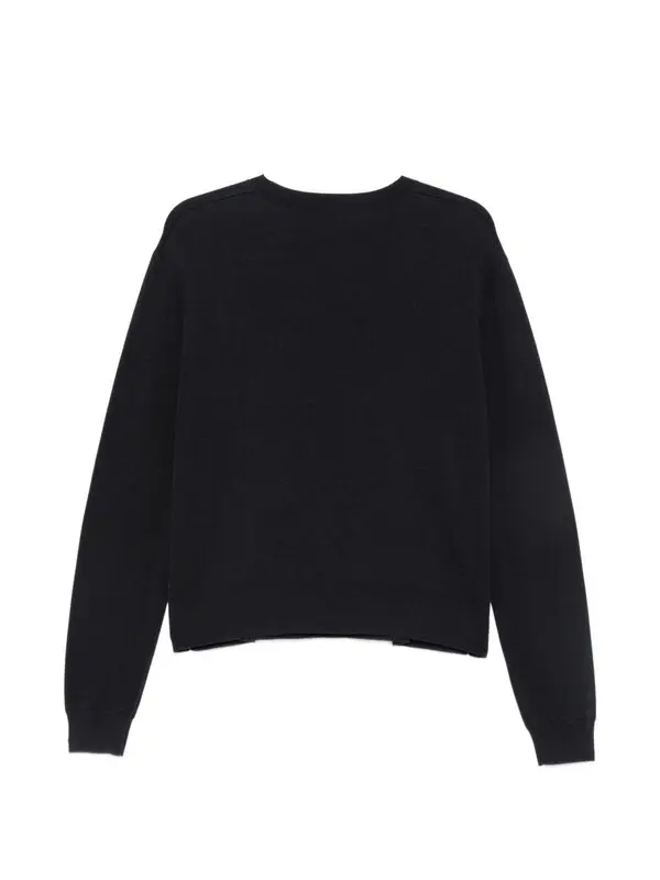 ALYSI Knitted Crewneck Sweatshirt