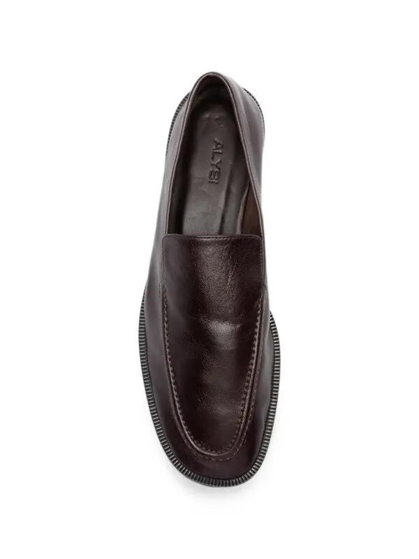 ALYSI Leather Loafers