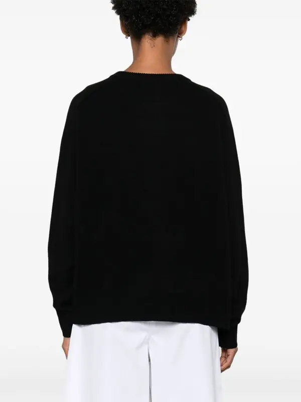 Soft Goat Cashmere Boyfriend Crewneck Jumper