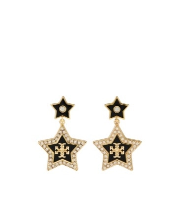 Tory Burch Falling Star Drop Earrings