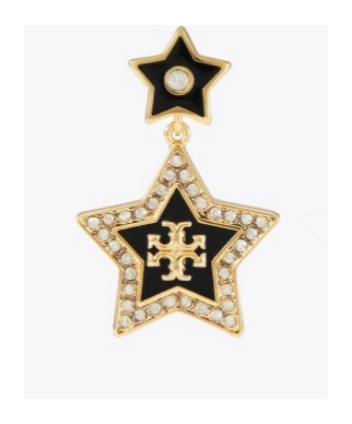Tory Burch Falling Star Drop Earrings