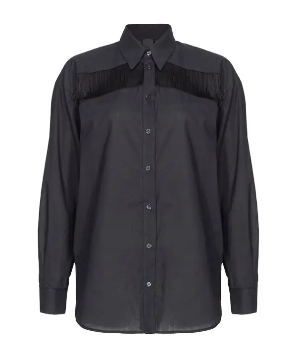 Pinko Buttoned Long-sleeved Shirt