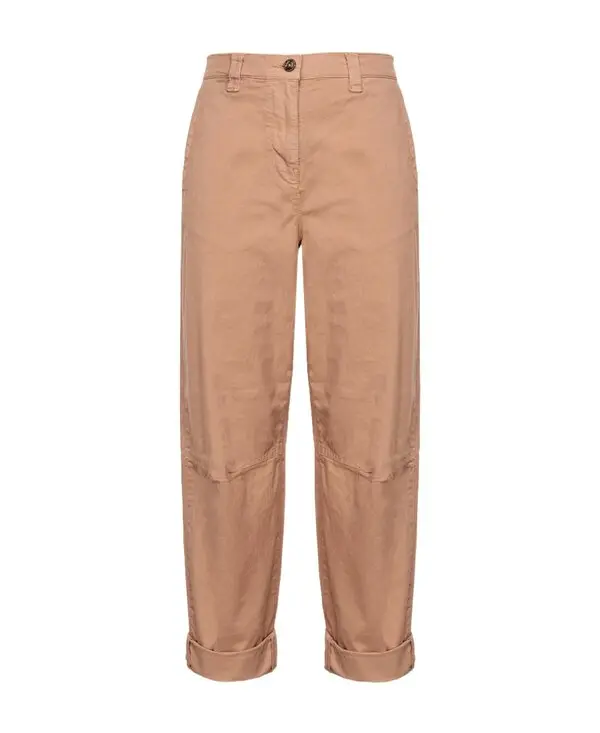 Pinko High-waist Cropped Trousers