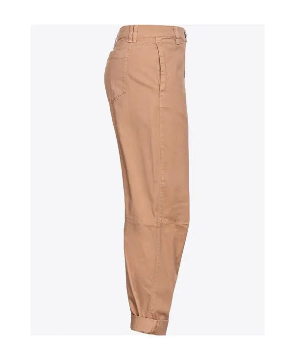 Pinko High-waist Cropped Trousers