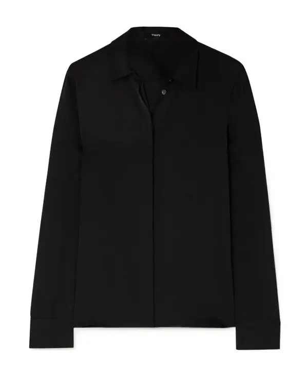 Theory Georgette Fitted Shirt
