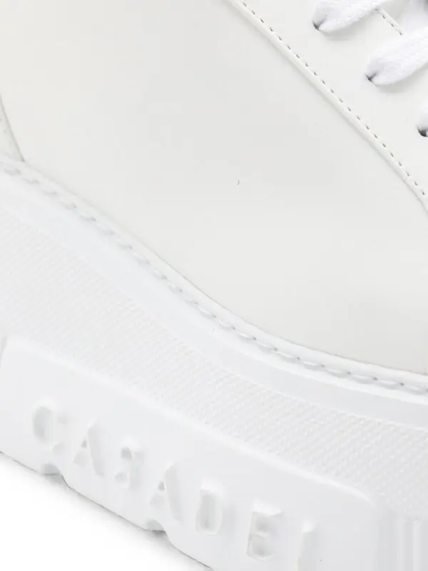 Casadei Nexus Leather Sneakers - White
