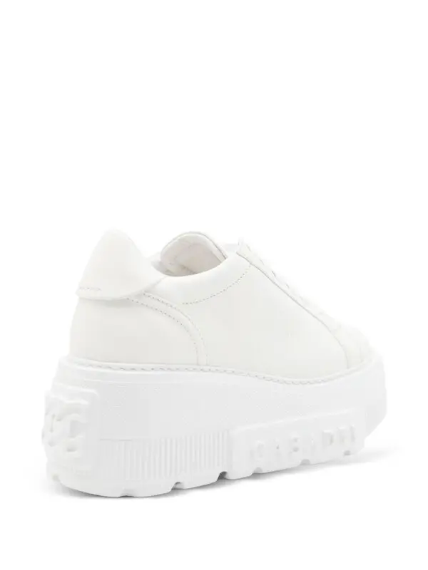 Casadei Nexus Leather Sneakers - White
