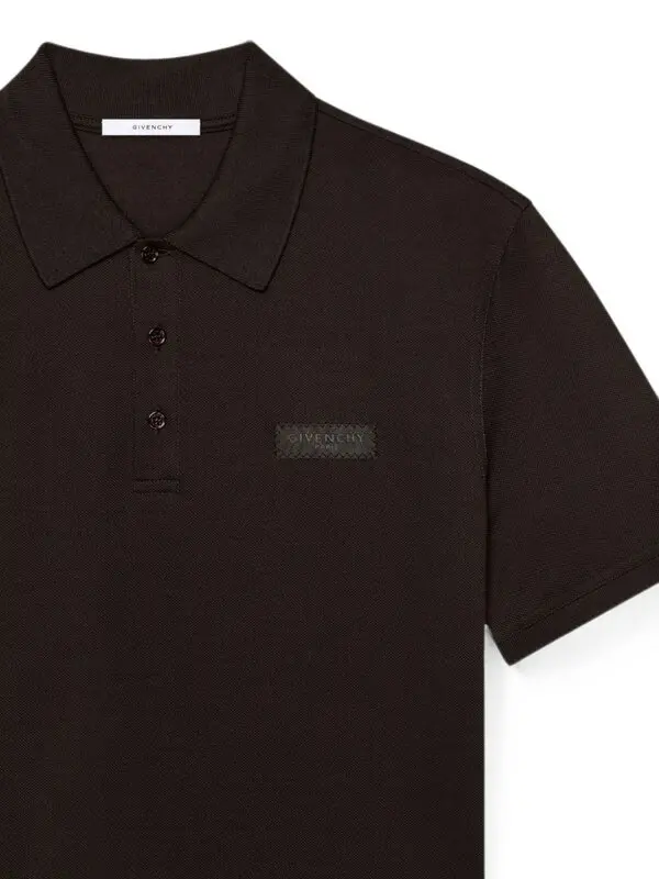 Givenchy Logo Cotton Polo Shirt