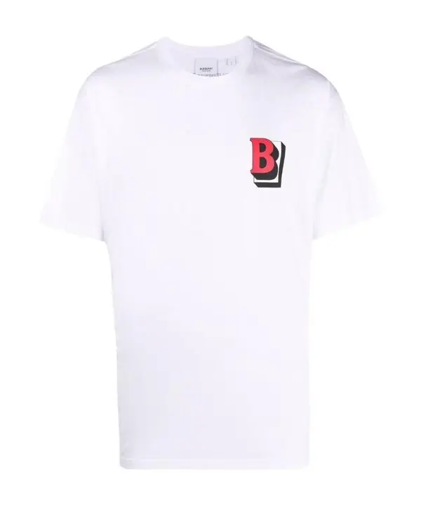 Burberry Letter Graphic Cotton Oversized T-shirt