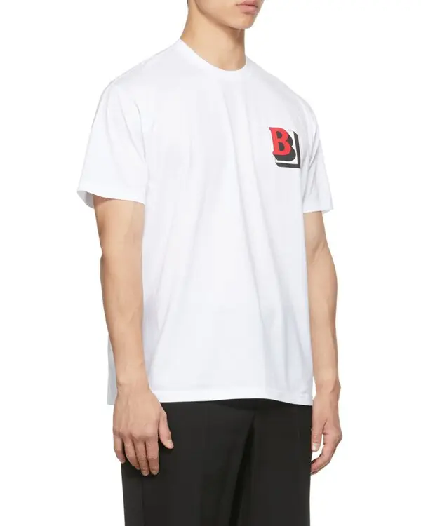 Burberry Letter Graphic Cotton Oversized T-shirt