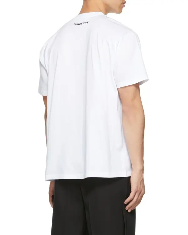 Burberry Letter Graphic Cotton Oversized T-shirt