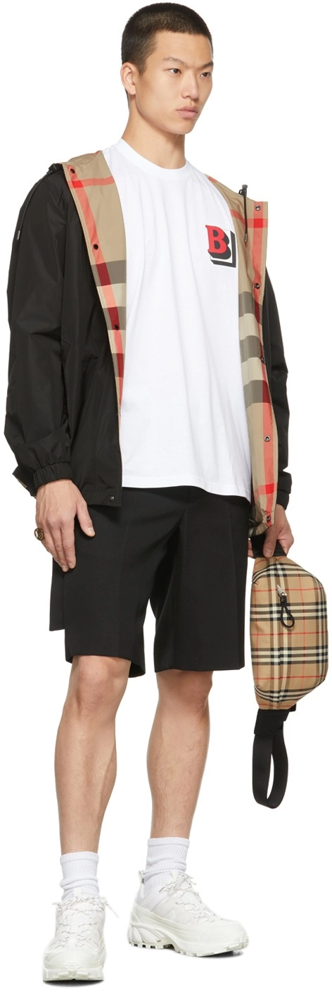 Burberry Letter Graphic Cotton Oversized T-shirt