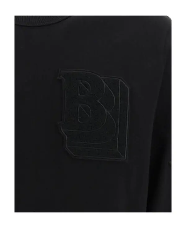 Burberry Letter-graphic Cotton Sweatshirt
