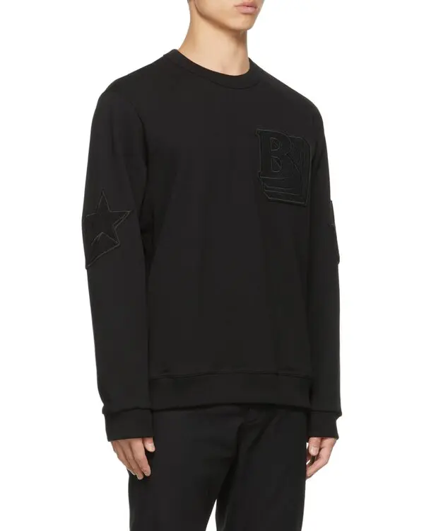 Burberry Letter-graphic Cotton Sweatshirt
