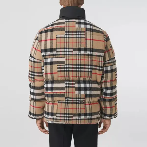 Burberry Diamond-quilted Midi Jacket