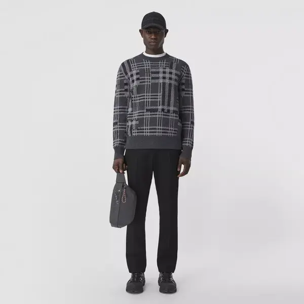 Burberry Contrast-check Jumper