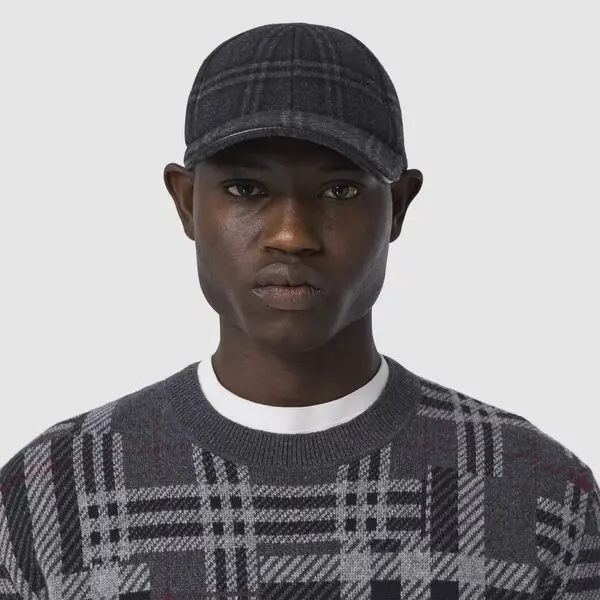 Burberry Checkered Jacquard Jumper