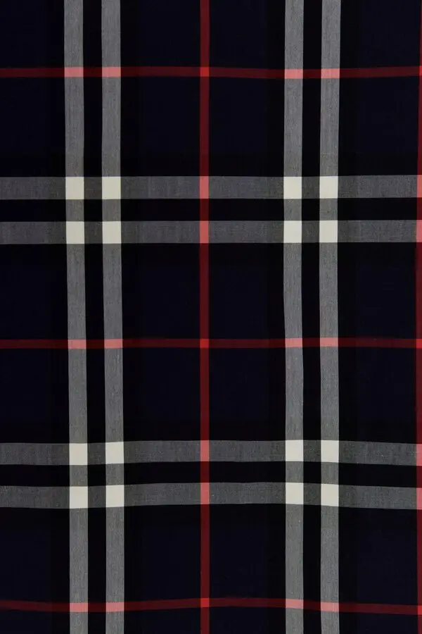 Burberry Check-print Button-down Shirt
