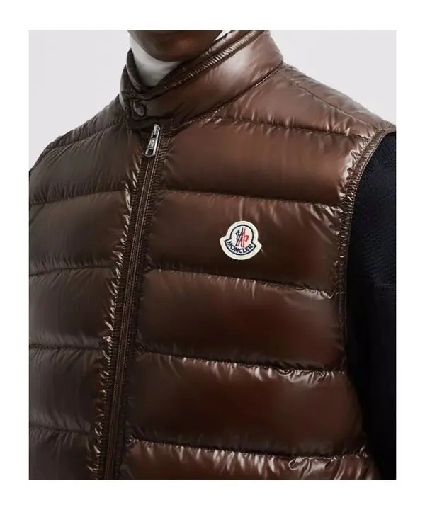 Moncler Gui Zip-up Padded Gilet