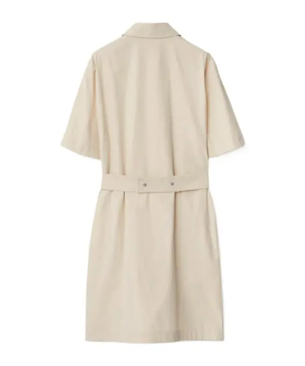Burberry Short Sleeve Shirt Dress