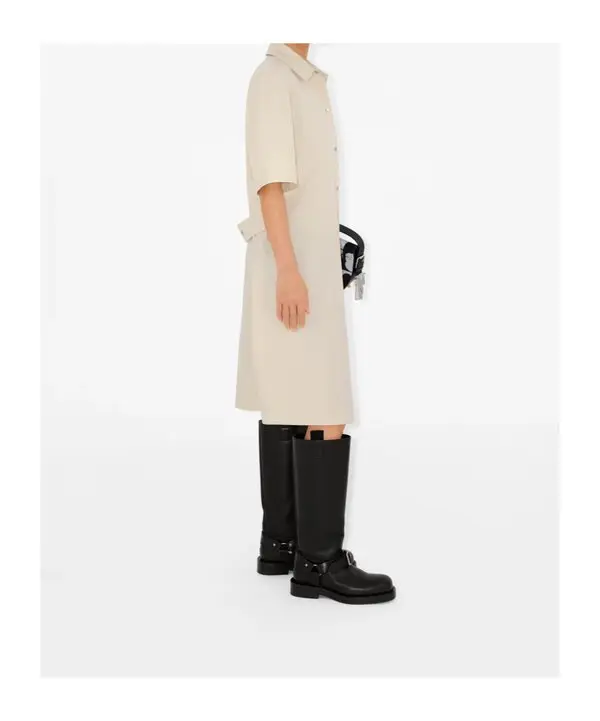 Burberry Short Sleeve Shirt Dress