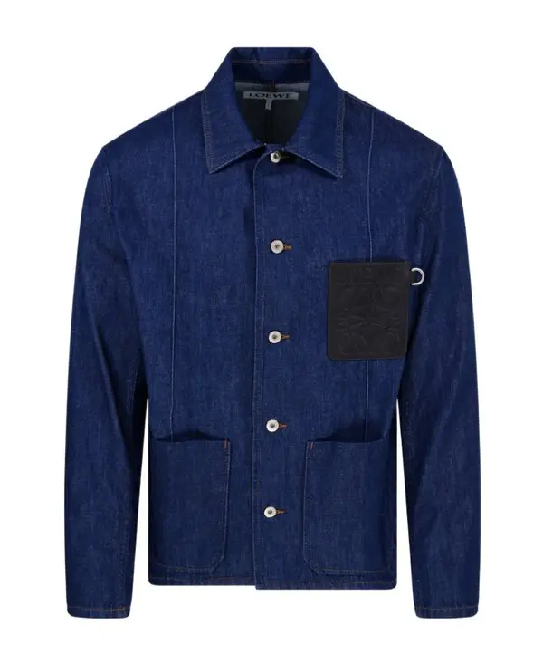 Loewe Workwear Jacket In Denim