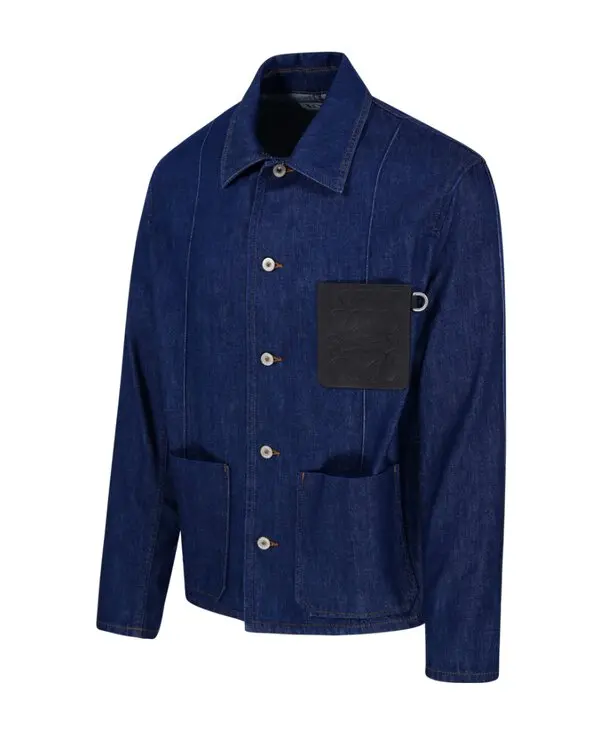 Loewe Workwear Jacket In Denim
