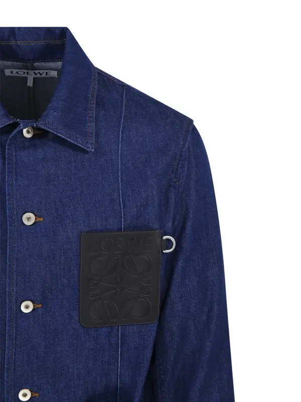 Loewe Workwear Jacket In Denim