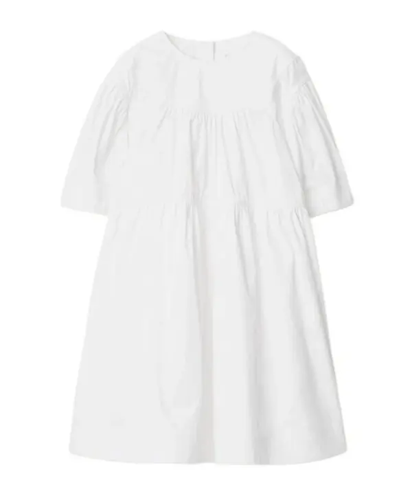 Burberry Tiered Cotton Dress