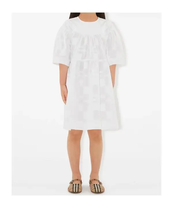 Burberry Tiered Cotton Dress