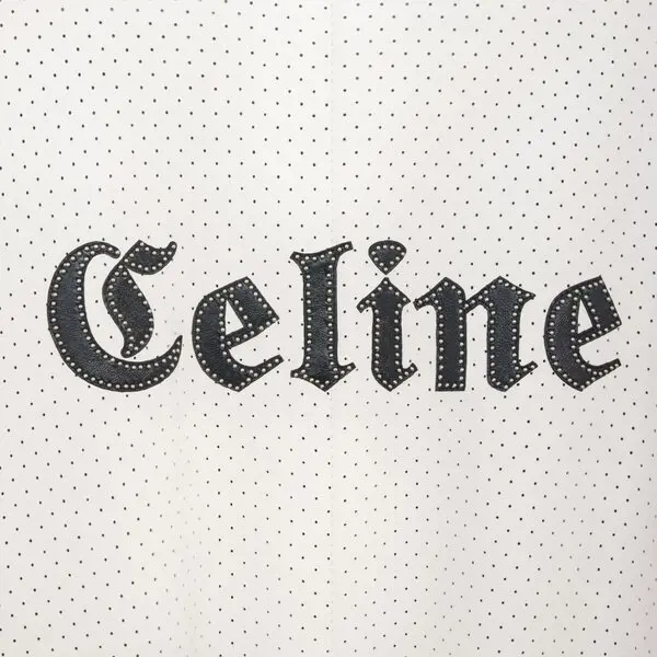 Celine Lapel Zipper Leather Jacket