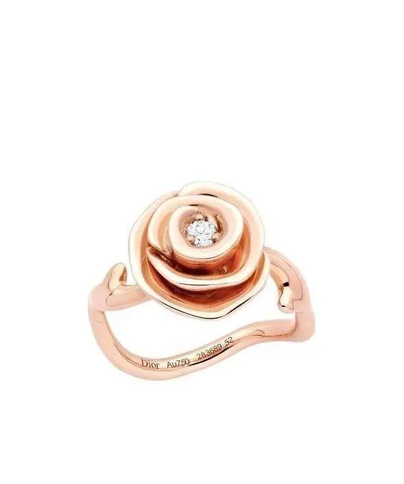 Dior Rose Ring - Yellow
