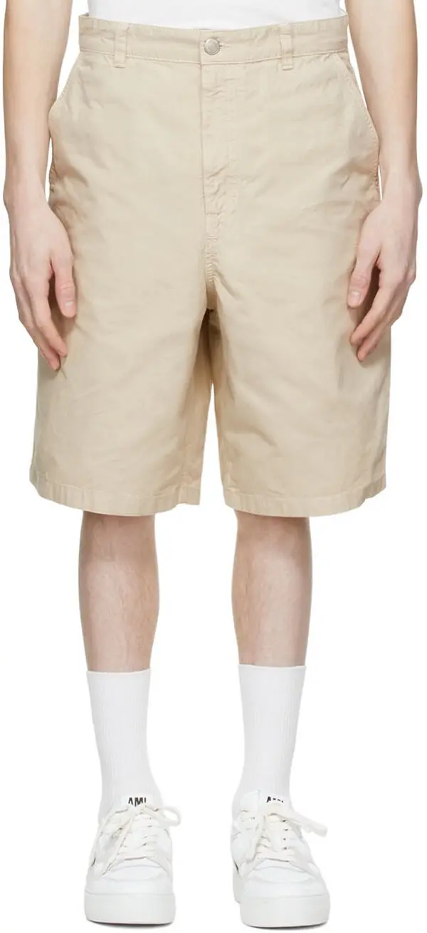 AMI Paris Bermuda Knee-length Shorts