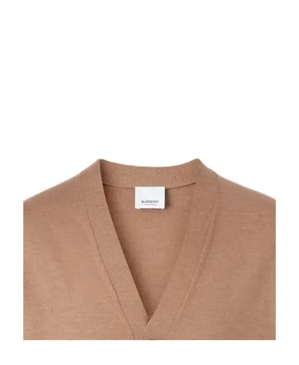 Burberry V-neck Button-up Cardigan
