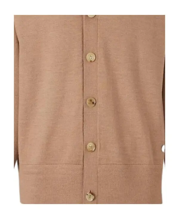 Burberry V-neck Button-up Cardigan