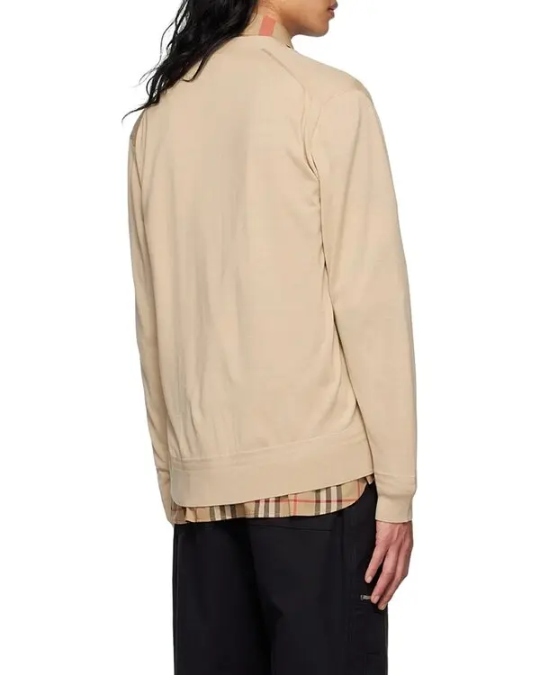 Burberry V-neck Button-up Cardigan