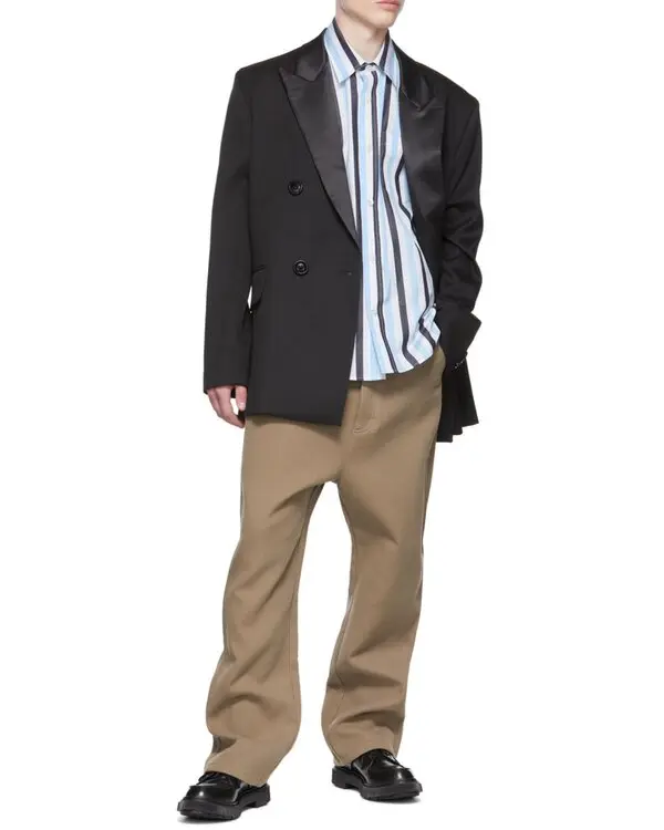 AMI Paris Stripe-print Shirt