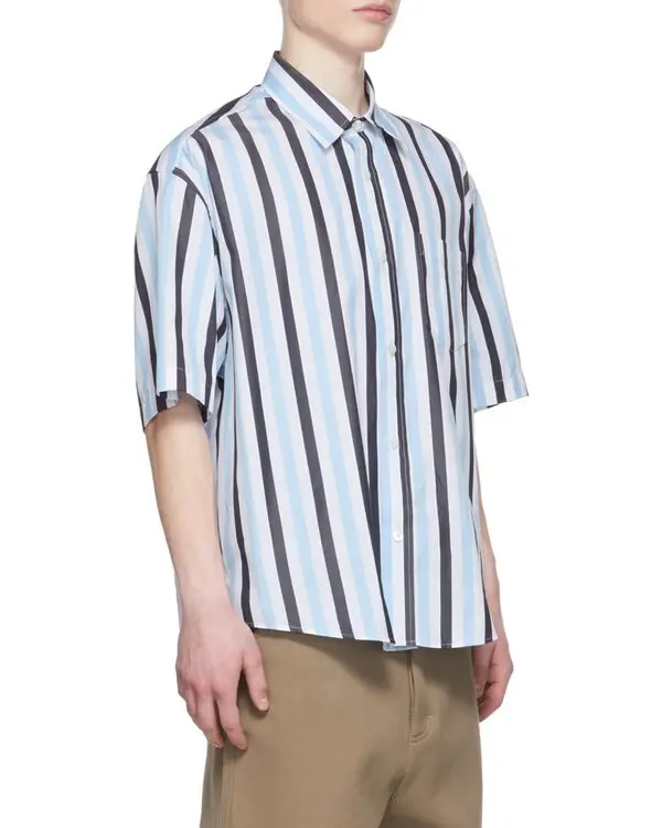 AMI Paris Stripe-print Shirt