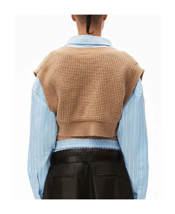 Alexander Wang Bi-layer Waffle Vest