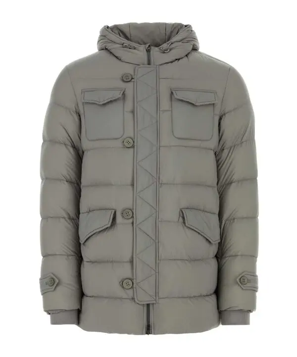 Herno Long-sleeved Hooded Jacket