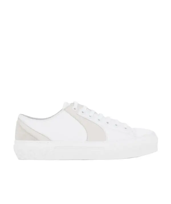 Burberry Two-tone Leather Sneakers