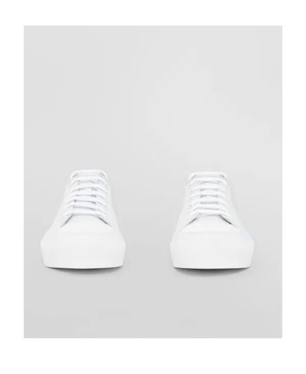 Burberry Two-tone Leather Sneakers