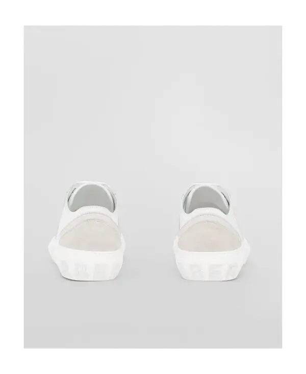 Burberry Two-tone Leather Sneakers