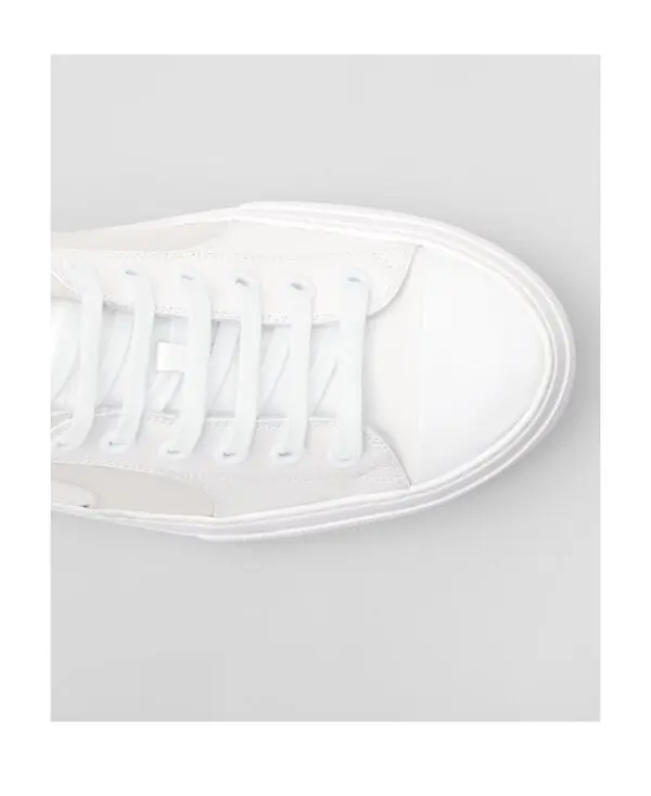 Burberry Two-tone Leather Sneakers